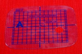 Janome Embroidery Hoop Template for A Hoop