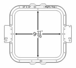 Mighty Hoop 10" Embroidery Hoop
