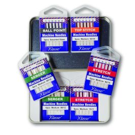 Klasse 6PC Serger HAX1SP Needle Variety Tin (For Baby Lock Acclaim ...