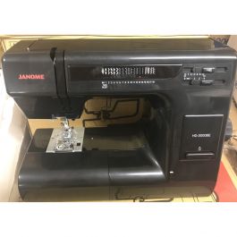 Janome HD-3000 Sewing Machine in Limited Edition Black with Bonus Kit