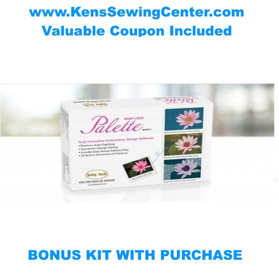 Baby Lock Palette Version 11 Embroidery Digitizing Software