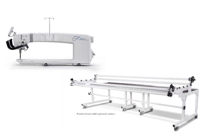 Handi Quilter Forte 24 with 10 Foot HQ Gallery 2 Metal Frame