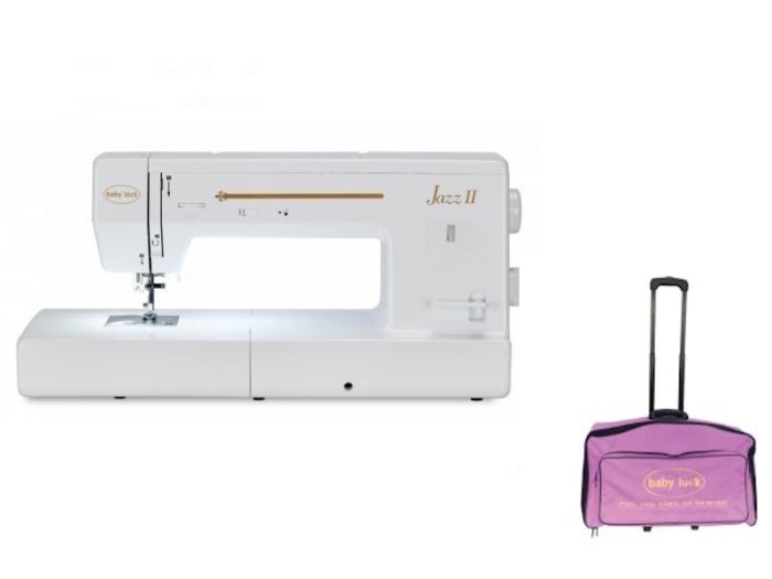 Baby Lock Jazz II Sewing and Quilting Machine with Free Trolley Offer